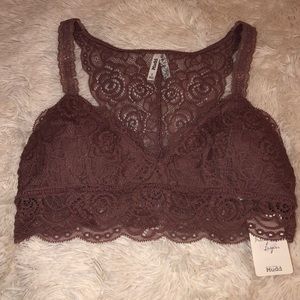 Intimates & Sleepwear | Bralettes Sexy Rose Taupe Color | Poshmark